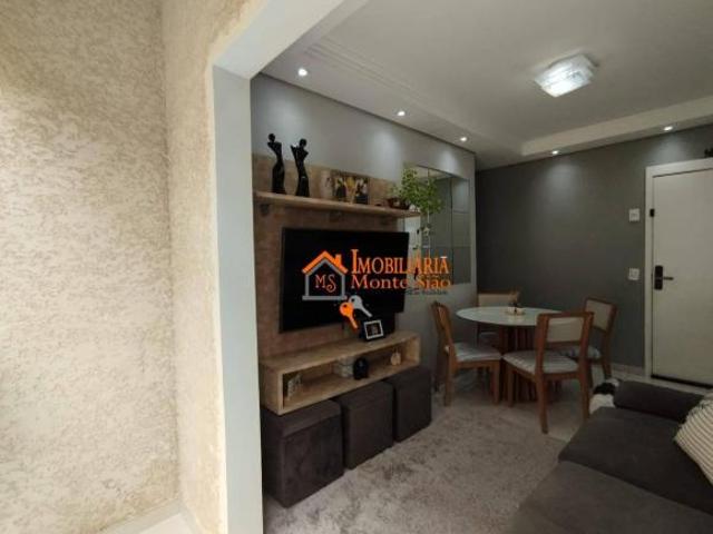 Apartamento em Jardim Bela Vista, Guarulhos/SP de 49m² 2 quartos à venda por R$ 320.000,00
