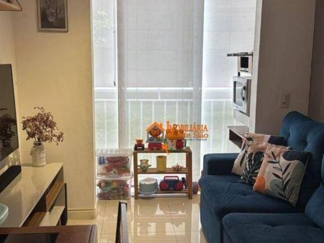 Apartamento em Jardim Bela Vista, Guarulhos/SP de 50m² 2 quartos à venda por R$ 350.000,00