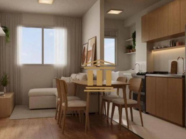 Apartamento em Jardim Bela Vista, São José dos Campos/SP de 38m² 2 quartos à venda por R$ 270.190,00