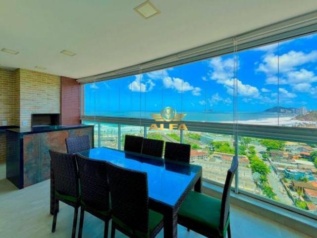 Apartamento em Jardim Belmar, Guarujá/SP de 157m² 4 quartos à venda por R$ 1.300.000,00