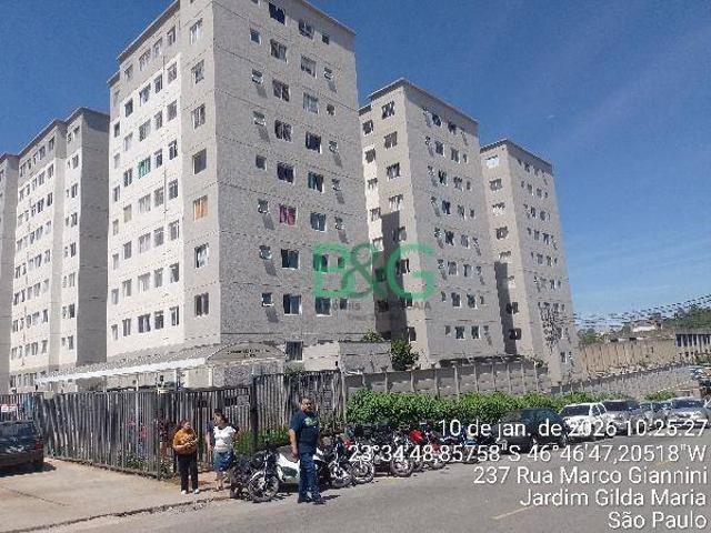 Apartamento em Jardim Gilda Maria, São Paulo/SP de 41m² 2 quartos à venda por R$ 128.344,49