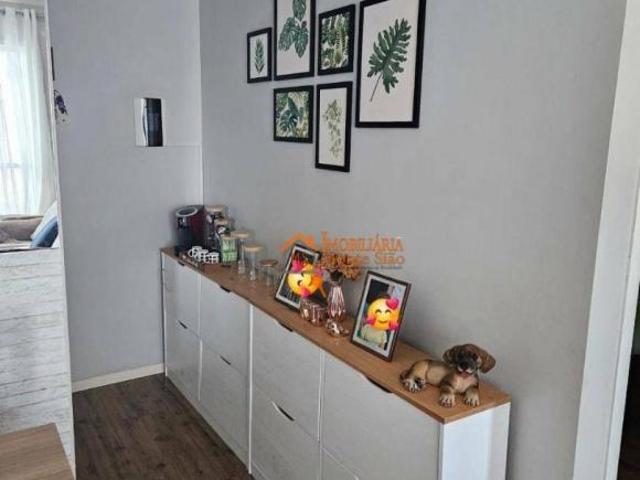 Apartamento em Jardim Guilhermino, Guarulhos/SP de 46m² 2 quartos à venda por R$ 256.000,00