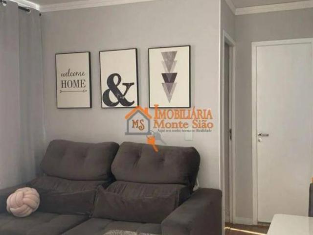 Apartamento em Jardim Guilhermino, Guarulhos/SP de 47m² 2 quartos à venda por R$ 220.000,00