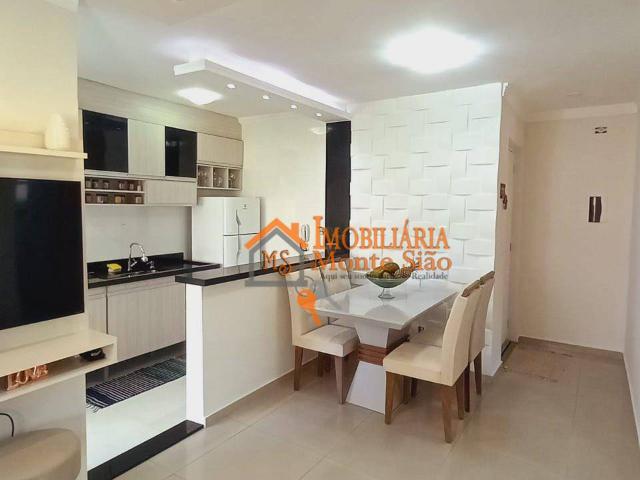 Apartamento em Jardim Guilhermino, Guarulhos/SP de 50m² 2 quartos à venda por R$ 244.000,00