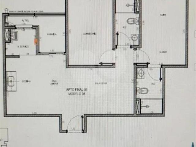 Apartamento em Jardim do Lago, Jundiaí/SP de 69m² 2 quartos à venda por R$ 585.000,00