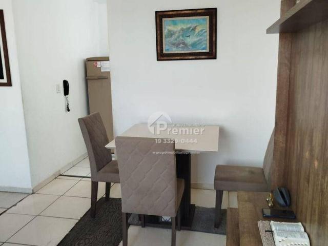 Apartamento em Jardim dos Colibris, Indaiatuba/SP de 50m² 2 quartos para locação R$ 1.860,00/mes