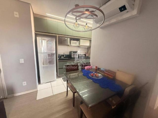 Apartamento em Jardim das Colinas, Hortolândia/SP de 56m² 2 quartos à venda por R$ 324.900,00