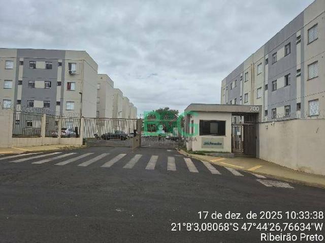 Apartamento em Jardim Diva Tarlá de Carvalho, Ribeirão Preto/SP de 39m² 2 quartos à venda por R$ 75.891,78