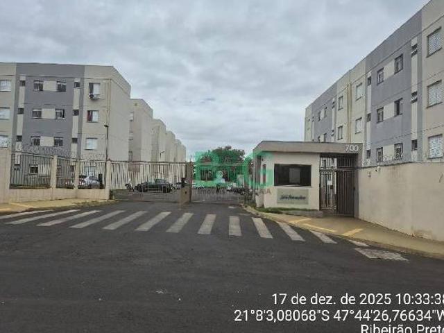 Apartamento em Jardim Diva Tarlá de Carvalho, Ribeirão Preto/SP de 39m² 2 quartos à venda por R$ 76