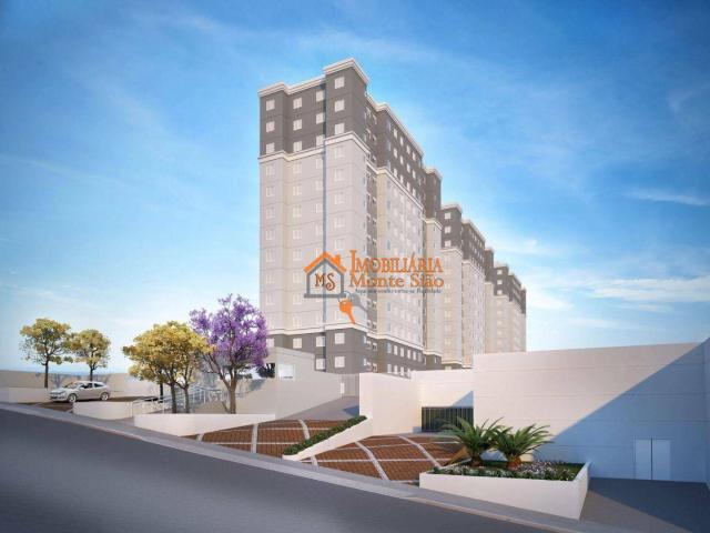 Apartamento em Jardim Diogo, Guarulhos/SP de 43m² 2 quartos à venda por R$ 306.000,00