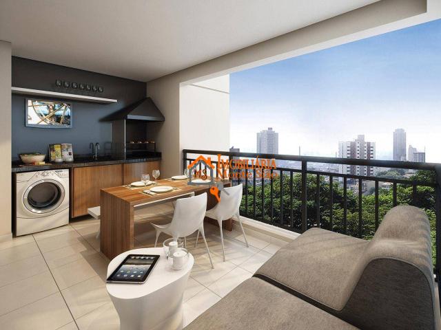 Apartamento em Jardim Flor da Montanha, Guarulhos/SP de 56m² 2 quartos à venda por R$ 527.424,00
