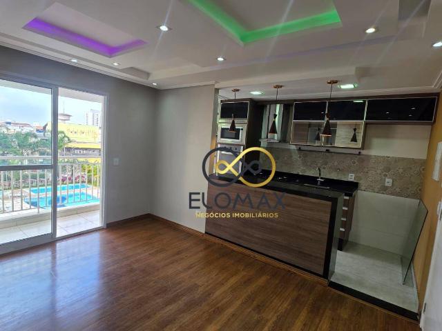 Apartamento em Jardim Flor da Montanha, Guarulhos/SP de 58m² 2 quartos à venda por R$ 477.000,00