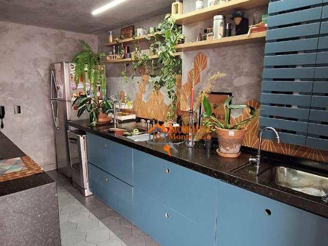 Apartamento em Jardim Flor da Montanha, Guarulhos/SP de 66m² 2 quartos à venda por R$ 619.000,00