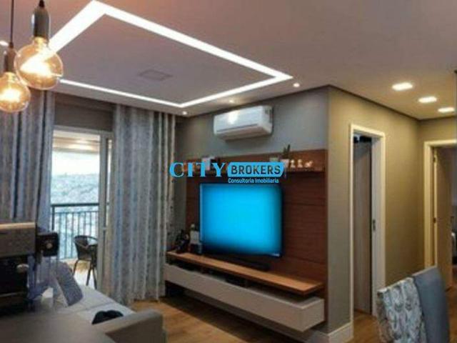 Apartamento em Jardim Flor da Montanha, Guarulhos/SP de 69m² 2 quartos à venda por R$ 669.000,00