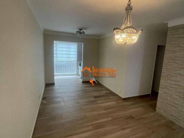 Apartamento em Jardim Flor da Montanha, Guarulhos/SP de 77m² 3 quartos à venda por R$ 649.000,00