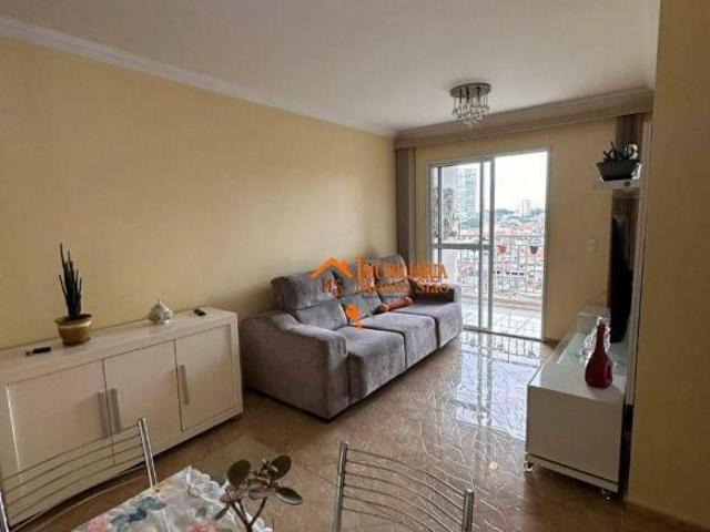 Apartamento em Jardim Flor da Montanha, Guarulhos/SP de 77m² 3 quartos à venda por R$ 690.000,00