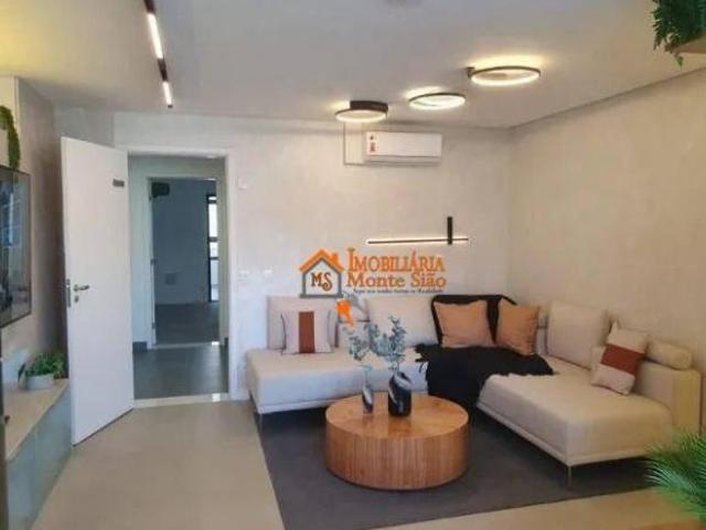Apartamento em Jardim Flor da Montanha, Guarulhos/SP de 75m² 2 quartos à venda por R$ 680.000,00
