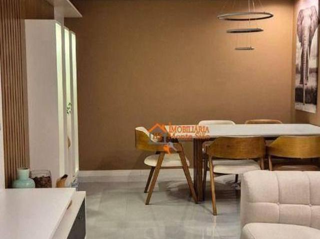 Apartamento em Jardim Flor da Montanha, Guarulhos/SP de 82m² 3 quartos à venda por R$ 1.042.000,00