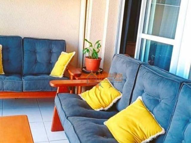 Apartamento em Jardim Flor da Montanha, Guarulhos/SP de 86m² 3 quartos à venda por R$ 901.000,00
