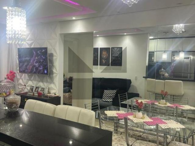 Apartamento em Jardim Henriqueta, Taboão da Serra: 48m², 2 dormitórios, 1 ban.