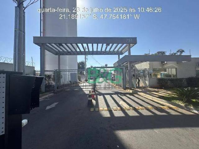 Apartamento em Jardim Interlagos, Ribeirão Preto/SP de 43m² 2 quartos à venda por R$ 93.815,14