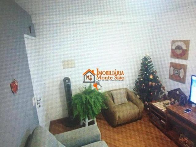 Apartamento em Jardim Odete, Guarulhos/SP de 55m² 2 quartos à venda por R$ 270.000,00