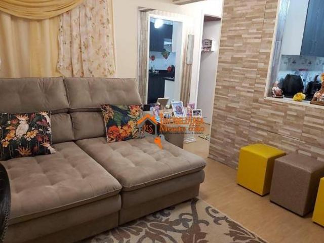 Apartamento em Jardim Odete, Guarulhos/SP de 55m² 2 quartos à venda por R$ 280.000,00