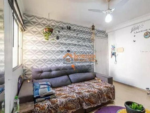 Apartamento em Jardim Odete, Guarulhos/SP de 55m² 2 quartos à venda por R$ 296.800,00
