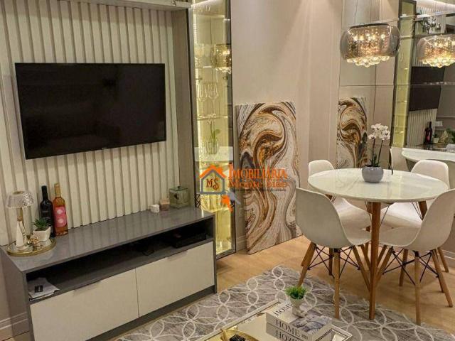 Apartamento em Jardim Odete, Guarulhos/SP de 55m² 2 quartos à venda por R$ 394.900,00