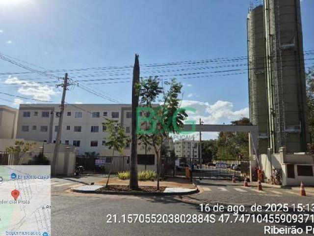 Apartamento em Jardim Ouro Branco, Ribeirão Preto/SP de 40m² 2 quartos à venda por R$ 99.741,08