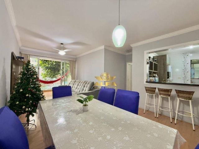 Apartamento em Jardim Las Palmas, Guarujá/SP de 130m² 3 quartos à venda por R$ 480.900,00