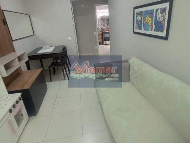 Apartamento em Jardim Las Palmas, Guarujá/SP de 50m² 1 quartos à venda por R$ 300.000,00