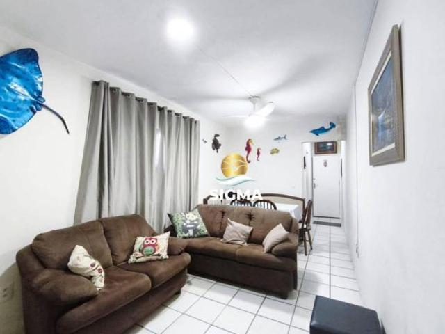 Apartamento em Jardim Las Palmas, Guarujá/SP de 60m² 1 quartos à venda por R$ 340.000,00