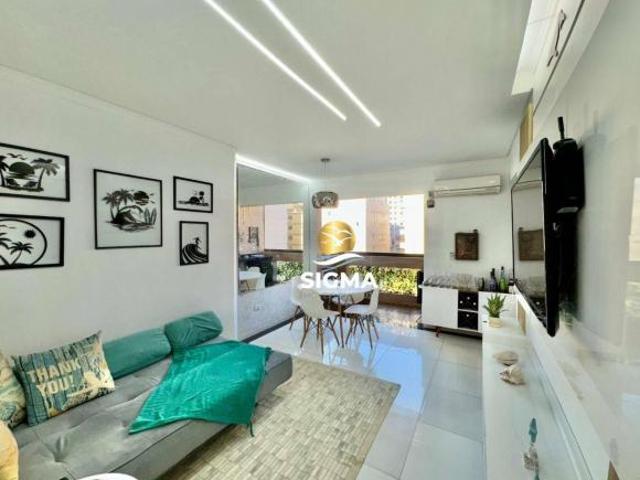 Apartamento em Jardim Las Palmas, Guarujá/SP de 65m² 2 quartos à venda por R$ 477.000,00