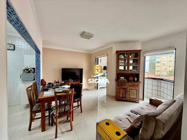 Apartamento em Jardim Las Palmas, Guarujá/SP de 80m² 2 quartos à venda por R$ 489.900,00