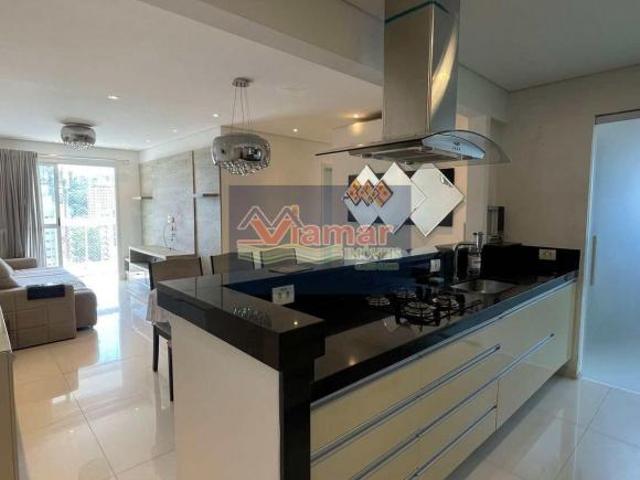 Apartamento em Jardim Las Palmas, Guarujá/SP de 90m² 3 quartos à venda por R$ 870.000,00 ou para loc