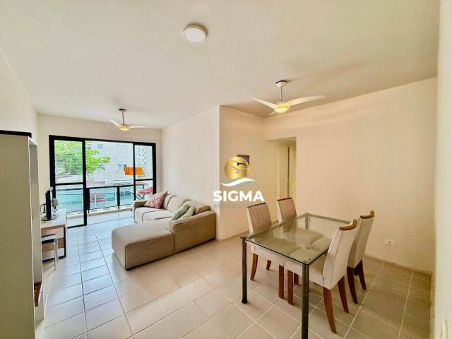 Apartamento em Jardim Las Palmas, Guarujá/SP de 93m² 3 quartos à venda por R$ 479.000,00