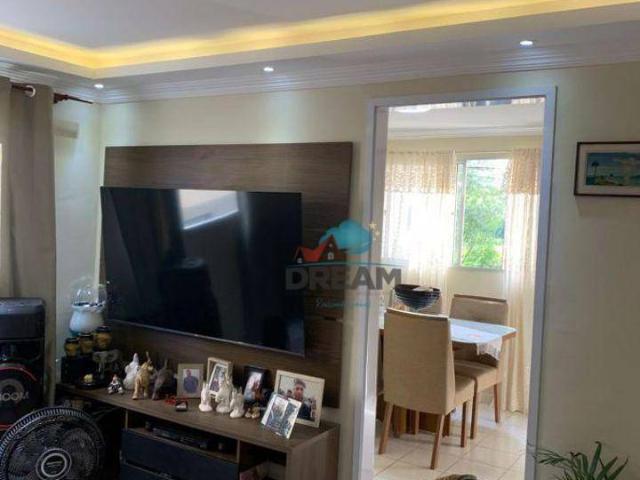 Apartamento em Jardim Miramar, Rio das Ostras/RJ de 64m² 2 quartos à venda por R$ 179.900,00