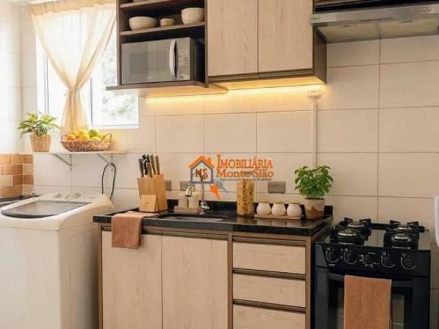 Apartamento em Jardim Nova Cidade, Guarulhos/SP de 50m² 2 quartos à venda por R$ 191.000,00