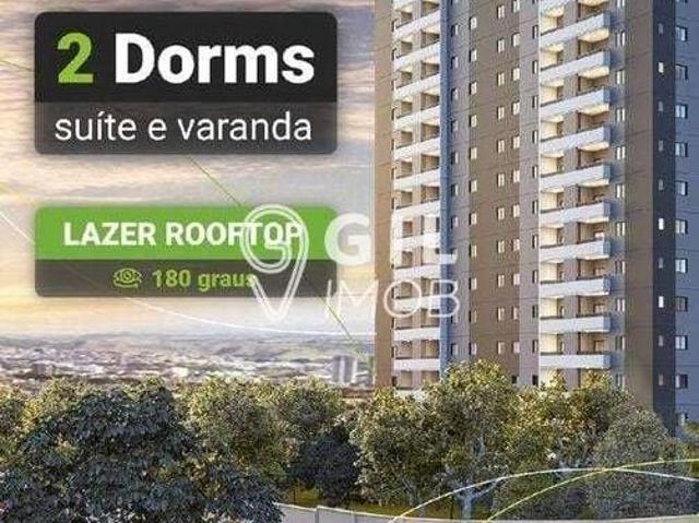 Apartamento em Jardim Novo Amanhecer, Jacareí/SP de 51m² 2 quartos à venda por R$ 299.000,00