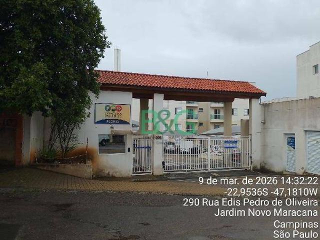 Apartamento em Jardim Novo Maracanã, Campinas/SP de 47m² 2 quartos à venda por R$ 175.798,49