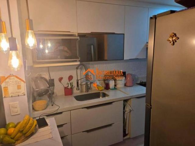 Apartamento em Jardim São Domingos, Guarulhos/SP de 77m² 2 quartos à venda por R$ 372.000,00