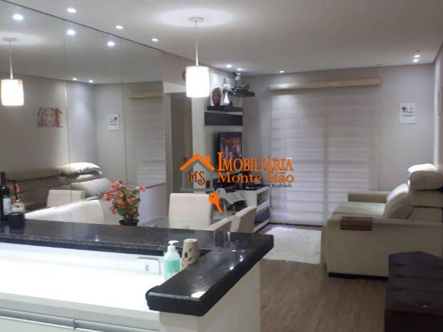Apartamento em Jardim São Judas Tadeu, Guarulhos/SP de 70m² 3 quartos à venda por R$ 549.000,00