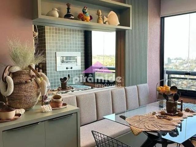Apartamento em Jardim Satélite, São José dos Campos/SP de 68m² 2 quartos à venda por R$ 860.000,00