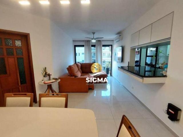 Apartamento em Jardim Santa Genoveva, Guarujá/SP de 75m² 2 quartos à venda por R$ 590.000,00