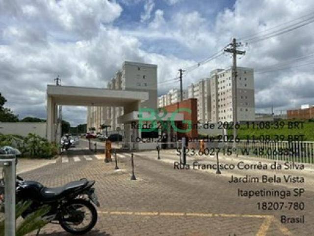 Apartamento em Jardim Santa Inêz, Itapetininga/SP de 44m² 2 quartos à venda por R$ 102.317,68