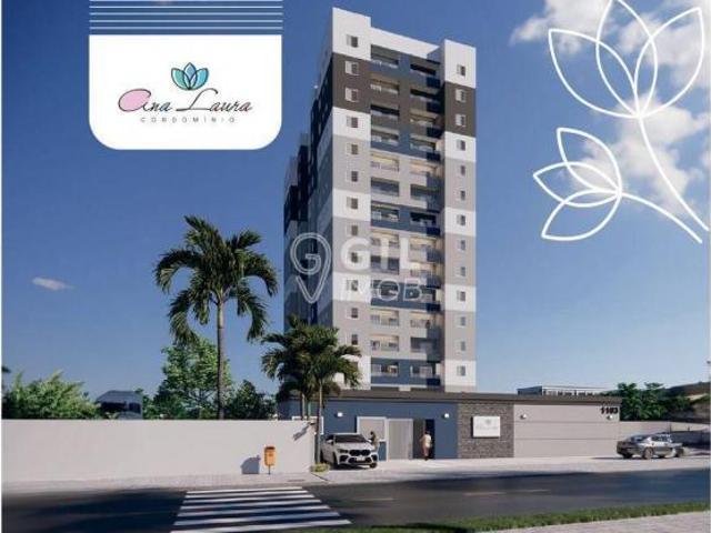 Apartamento em Jardim Santa Maria, Jacareí/SP de 56m² 2 quartos à venda por R$ 355.000,00