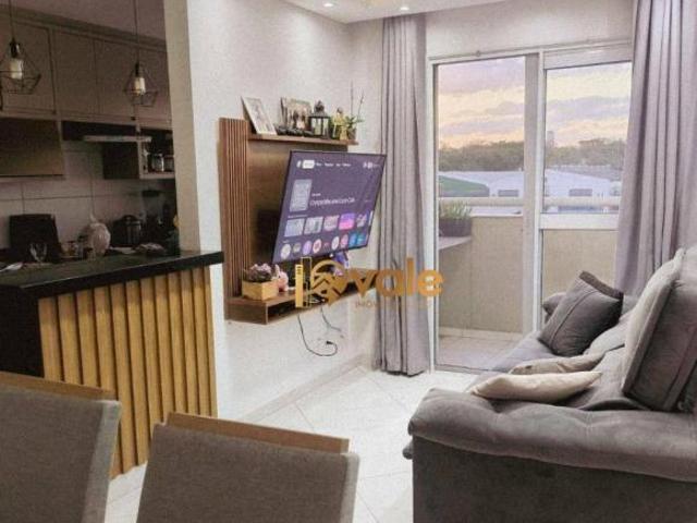 Apartamento em Jardim Santa Maria, Jacareí/SP de 56m² 2 quartos à venda por R$ 360.000,00