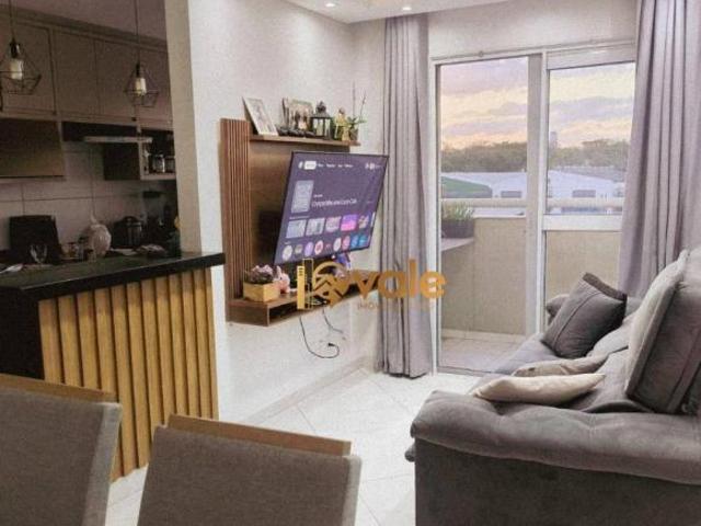 Apartamento em Jardim Santa Maria, Jacareí/SP de 56m² 2 quartos à venda por R$ 360.000,00