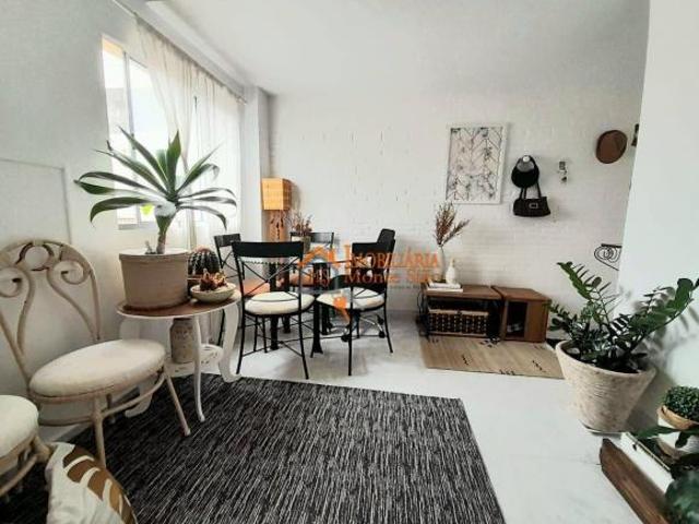 Apartamento em Jardim Santa Mena, Guarulhos/SP de 47m² 1 quartos à venda por R$ 230.000,00
